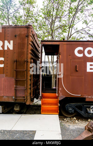 The Fillmore and Western Railroad museum in Fillmore California Stock ...