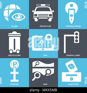 global voting vector icon editable stroke outline icons for web and ...