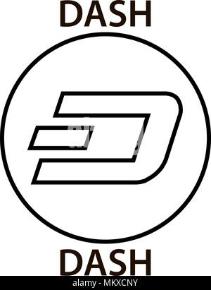cryptocurrency dash symbol isolated icon Stock Vector Image & Art - Alamy