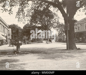 The Square, Sharon, Mass.. The Square, Sharon, Mass Stock Photo - Alamy