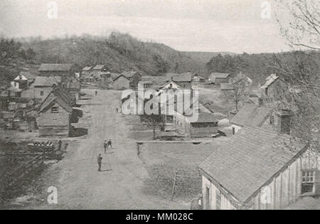 View of Mittineague. 1891 Stock Photo - Alamy