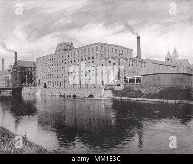Whiting Paper Company. Mill #1. Holyoke. 1891 Stock Photo - Alamy