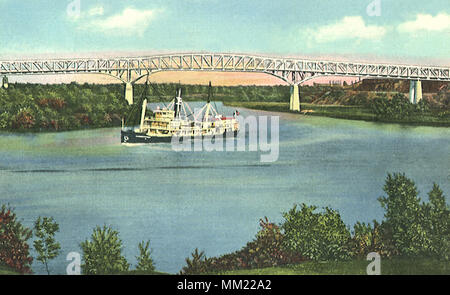 The Lorain Central High Level Bridge in Lorain, Ohio, is an important ...