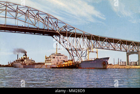 Corpus Christi Harbor Bridge. Corpus Christi, Texas, USA Stock Photo ...
