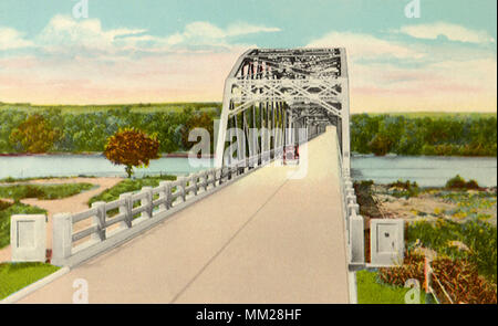Red River Bridge, Gainesville, Texas , Bridges, Tichnor Brothers ...