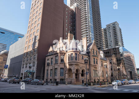 Ransom Cable Mansion built in 1886 on the southwest corner of Erie ...