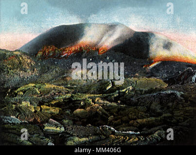 Mount Vesuvius Erupting Stock Photo - Alamy