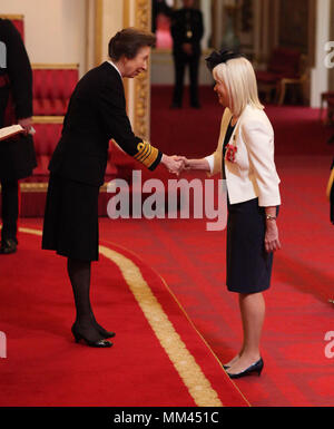 Miss Christine Bower from London is made a MBE (Member of the Order of ...