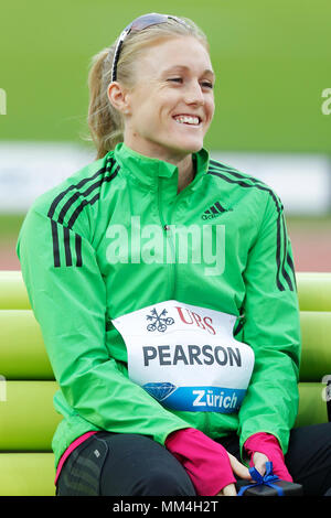 Zurich, Switzerland. 08th, Sep 2011. ( L-R) Danielle Carruthers of the ...