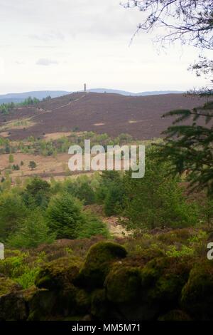 Scolty Tower, Scolty Woodland Park, Banchory, Aberdeenshire. May, 2018 ...
