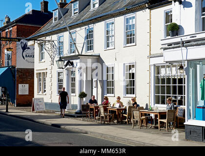 The Crown hotel, Southwold town, Suffolk County, England, UK Stock ...