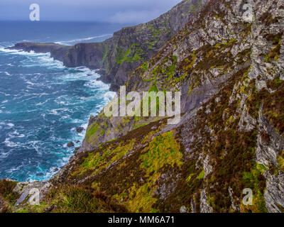 The amazing Fogher Cliffs at the Irish west coast Stock Photo - Alamy
