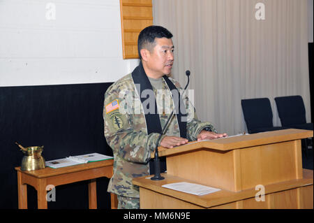 U.S. Army Maj. Chan Ham, Special Operations Command Korea command ...