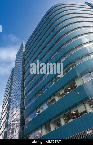 Commercial building in St Botolph Street, City of London, UK Stock ...