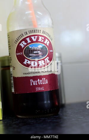 Grape soda, soft drink in cups with ice Stock Photo - Alamy