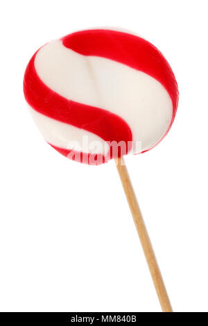 Candy on a white wooden background, top view. From above, flat lay ...