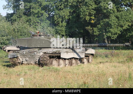 On Sept. 16, 2017 tanks and support vehicles of the Royal Wessex ...