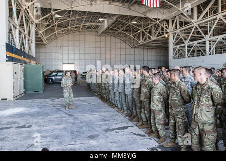 Col. John Haas, commander of the Florida National Guard's 53rd Infantry ...