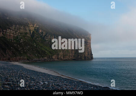 Rackwick Bay Beach, Hoy island, Orkney islands, Scotland. (Large format ...