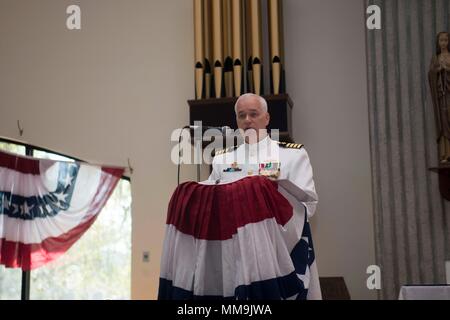 Cmdr. Jared Wyrick, commanding officer of the Ohio-class ballistic ...