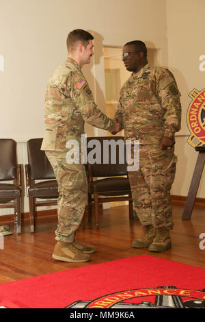 The 40th Chief of Ordnance, Brig. Gen. David Wilson, gives a speech to ...