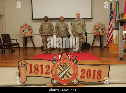 Brig. Gen. David Wilson (left), U.S. Army Ordnance School commandant ...
