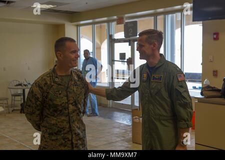 U.S. Marine Corps Capt. Jeffrey Schuller, commanding officer, Company K, 3rd Battalion, 4th ...