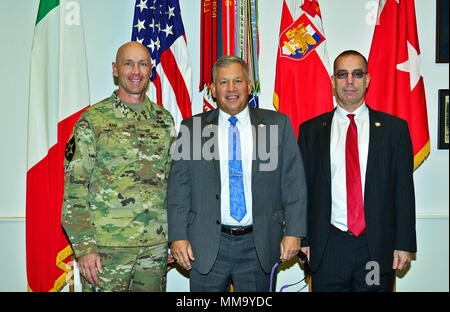 U.S. Army Lt. Col. Clint Tisserand, commander of the 1st Squadron, 14th ...