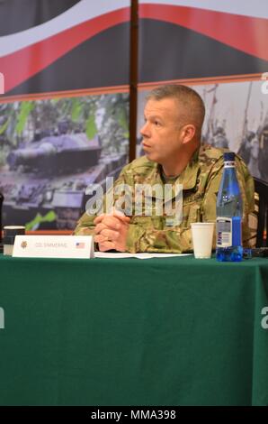 U.S. Army Col. Michael Simmering, commander, 3rd Armored Brigade Combat ...