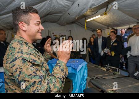 SAN FRANCISCO (Oct. 02, 2017) Todd Franssen, senior emergency ...