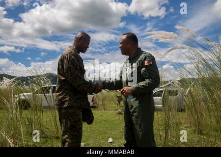 Brig. Gen. Craig Q. Timberlake speaks to Marine Corps Installations ...