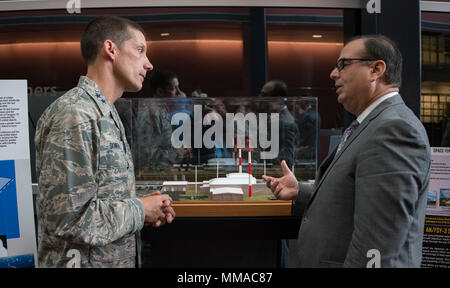 Maj. Gen. Robert Skinner, Air Forces Cyber command, and Chief Master ...