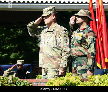 Maj. Gen. Willard Burleson, Commanding General, 7th Infantry Division ...