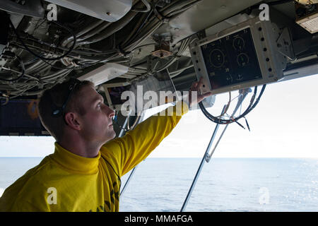 air landings, primary flight control, USS Nimitz (CVN 68 Stock Photo ...