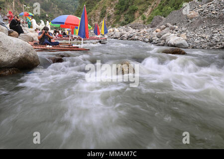 Khanaspur, Pakistan. 05th May, 2018. An eye catching beautiful view of ...