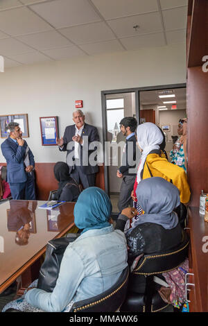 Lansing, Michigan - Muslim high school students visit the Michigan ...