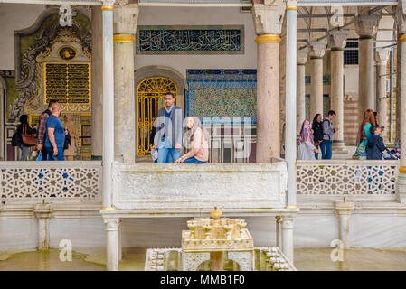 Unidentified People visit Iftar Pavilion, also known as Iftar Kiosk or ...