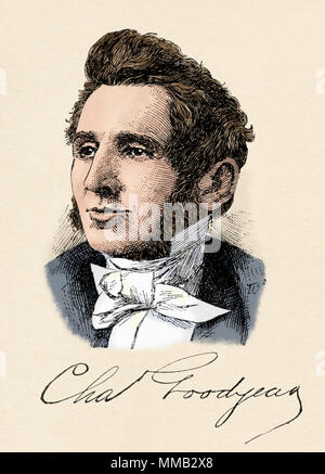 Charles Goodyear, American Inventor Stock Photo - Alamy
