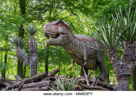 Tyrannosaurus rex is a theropod dinosaur of the Cretaceous Period Stock ...