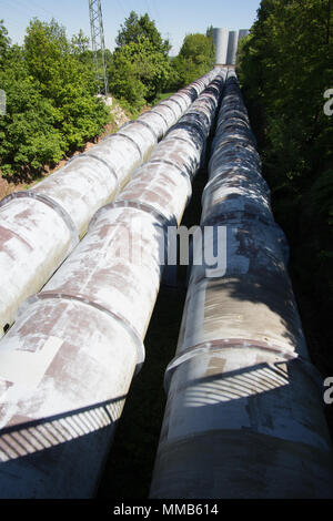 The Niederwartha pumped storage power plant was one of the first pumped ...