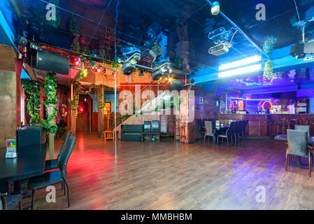 Night club dance floor, interior design Stock Photo - Alamy
