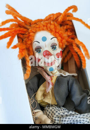 Vintage Pelham Clown Puppet Stock Photo - Alamy