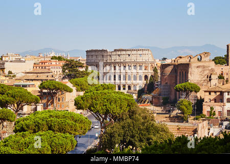 Panoramic shot of a beautiful green landscape with a forest Stock Photo ...