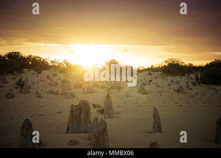 The stone formation and erosion of the desert ground; panoramic ...