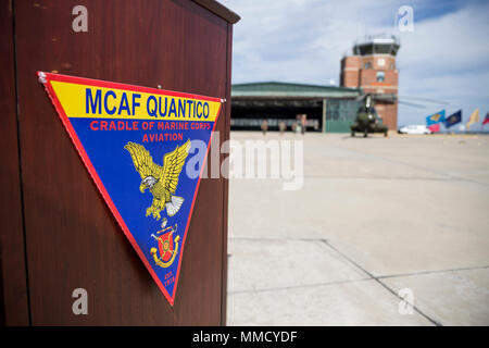Logo of Marine Corps Base Quantico Stock Photo - Alamy