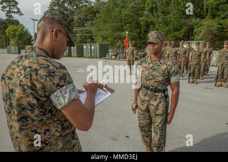 Sergeant Major Jamal Cook, Sergeant Major, Combat Logistics Battalion ...