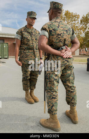 Sergeant Major Jamal Cook, Sergeant Major, Combat Logistics Battalion ...