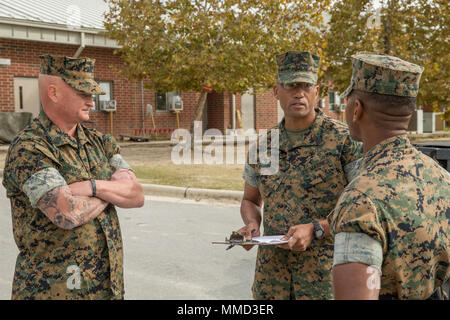 Sergeant Major Jamal Cook, Sergeant Major, Combat Logistics Battalion ...