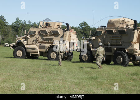 Soldiers with the Logistical Advisory Team, 815th Brigade Engineer ...