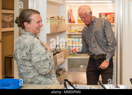 U.S. Air Force Col. Chesley Dycus, 92nd Air Refueling Wing commander ...